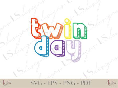 2 Twin Day School Svg Designs And Graphics