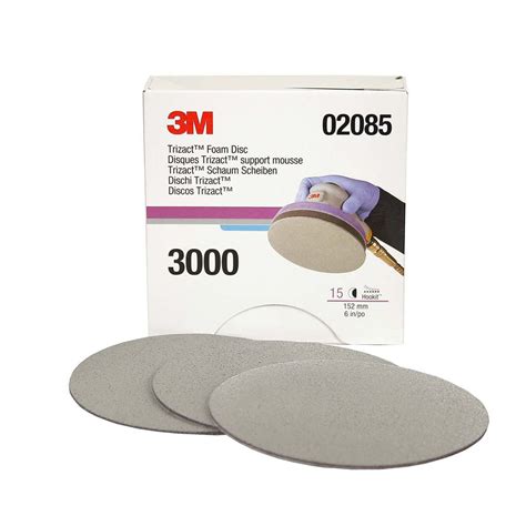 3m Trizact 3000 Disco Lija Orbital Trizact Hookit™ 3m P3000