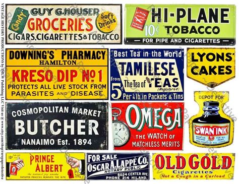 Advertising Signs Vintage At Mildred Urban Blog