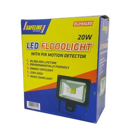 Abc Abrasives Abrasives And Industrial Tools Led 20w Lamp Cw Pir Sensor