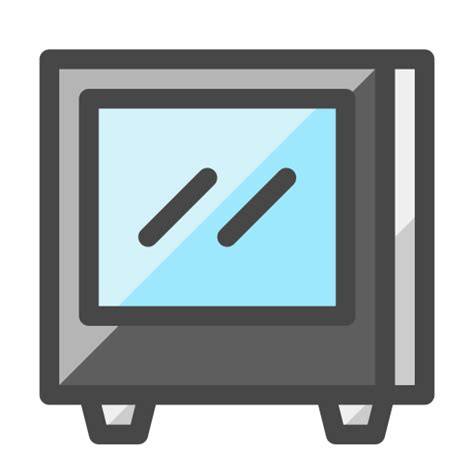 Computer Case Generic Outline Color Icon