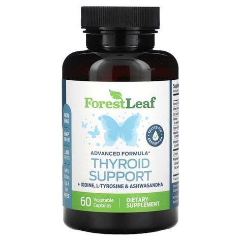 Forest Leaf Thyroid Support 60 Vegetable Capsules