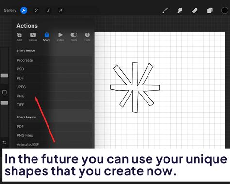 How To Create Perfect Geometric Shapes In Procreate Brush Galaxy