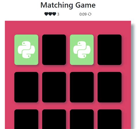 Github Tamadermh Matching Game This A Simple Project To Create Matching Game That S For