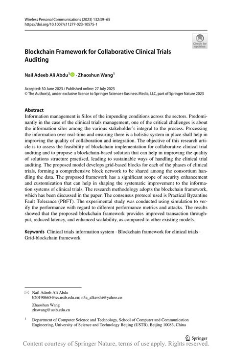 Blockchain Framework For Collaborative Clinical Trials Auditing