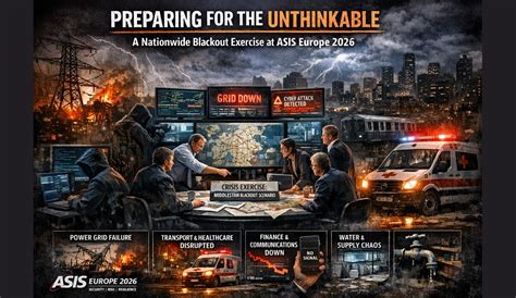 Asis Europe 2026 A Nationwide Blackout Exercise