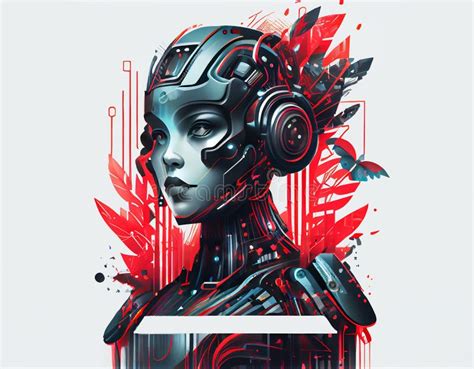 Conceptual Abstract Illustration Of Artificial Intelligence Stock Illustration Illustration Of