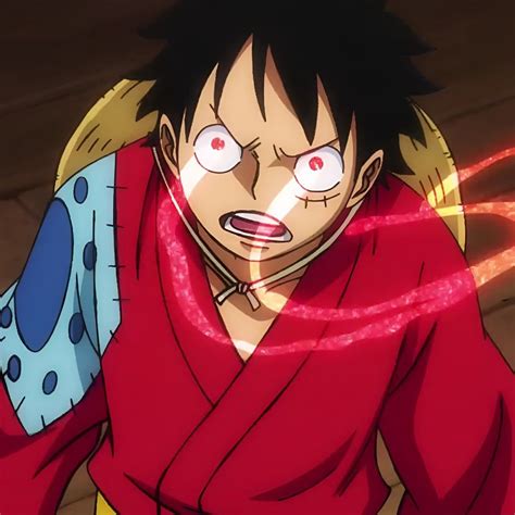 Anime Character In Red Kimono Luffy Discord Pfp Luffy Hd Wallpaper