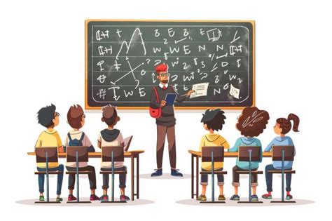 Math Lesson In Progress Premium Ai Generated Image