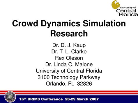 Ppt Crowd Dynamics Simulation Research Powerpoint Presentation Free Download Id2745718