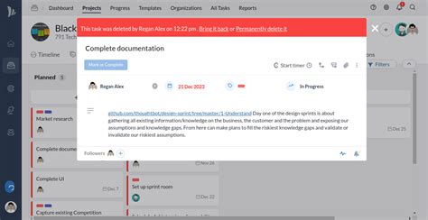 recovering deleted items in teamwave projects teamwave knowledge