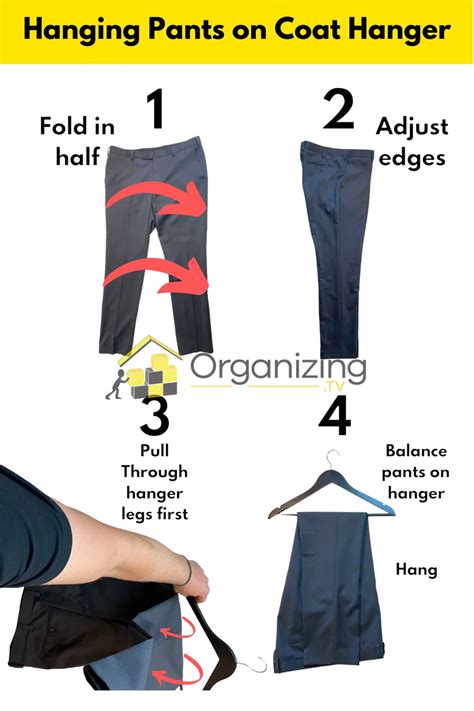 Hanging Pants On Hangers At George Havens Blog