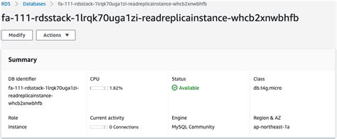 Rds Read Replica Using Cfn Awstut