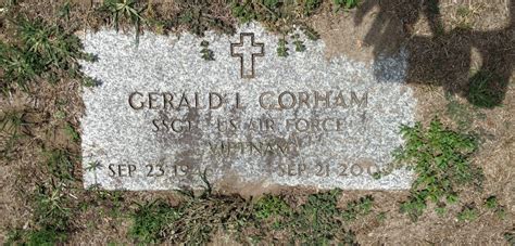 Ssgt Gerald Lee Gorham 1946 2003 Find A Grave Memorial