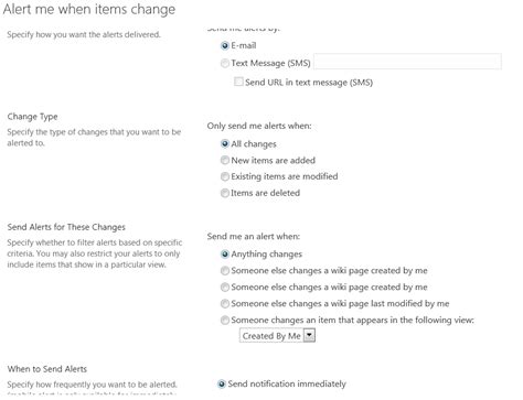 Sharepoint Online Can I Prevent Users From Creating User Notification