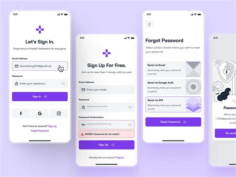 Authentication Screen Designs Themes Templates And Downloadable Graphic Elements On Dribbble