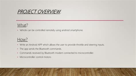 Bluetooth Controlled Robot Using Arduino Uno And Hc 05 Pptx