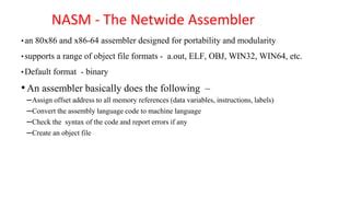 NASM Introduction Pptx