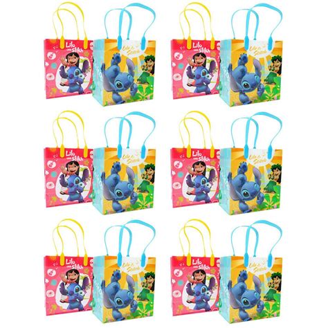 Disney Lilo And Stitch Party Favor Goodie Bags 12 Pcs Stitch Party