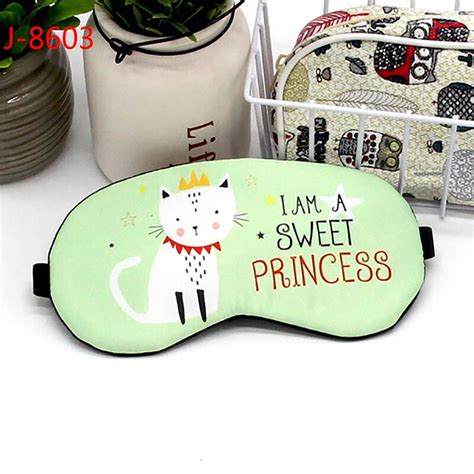 1pc Sleeping Mask Eyepatch Eye Cover Cotton Lovely Vicedeal