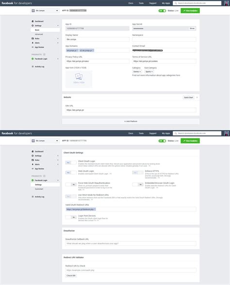 Appdomain Cant Load Url Facebook Login On The App Stack Overflow