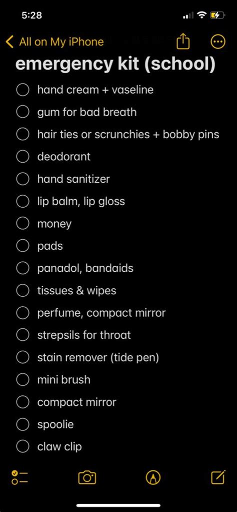 Emergency Kit Artofit