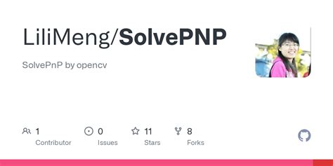 Github Lilimengsolvepnp Solvepnp By Opencv