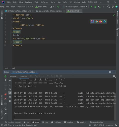 Process Finished With Exit Code 0 인프런 커뮤니티 질문and답변
