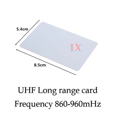 Ready Stock Ultra High Frequency UHF RFID Card Long Range Card Lazada