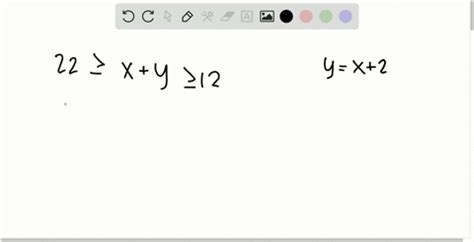 SOLVED The Sum Of Two Consecutive Even Integers Is Greater Than Or Equal To 12 And Less Than Or