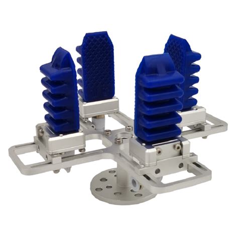 Pneumatic Or Stepper Motorized Flexible Gripper 2 Or 3 Fingers Robotdigg