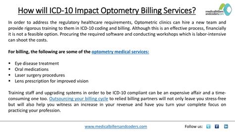 Ppt How Will Icd 10 Impact Optometry Billing Services Powerpoint