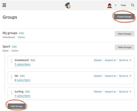 Mailchimp Api 30 Interests Groups Subscribe A User