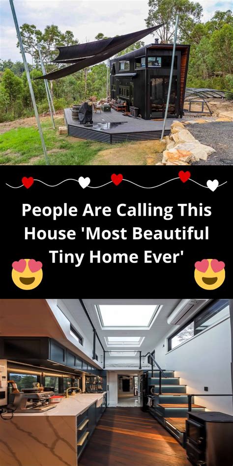 Couple Builds Sleek Modern Tiny Home People Are Calling It Most Beautiful Tiny Home Ever