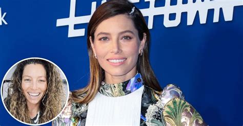 Jessica Biel Is Unrecognizable In No Makeup Natural Hair Selfie