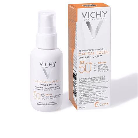 Capital Soleil Uv Age Daily Water Fluid Spf50 Sun Protection Vichy