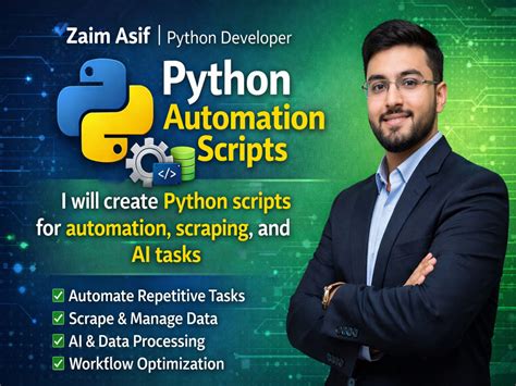 Python Scripts For Automation And Ai Tasks Upwork