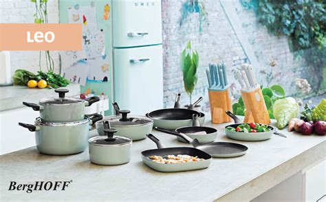 Berghoff Leo Cookware Set Aluminium Non Stick Frying Pan 28cm