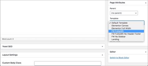 How To Set A Full Width Theme In Wordpress Greengeeks