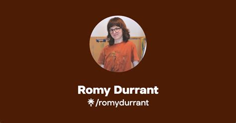 Romy Durrant Instagram Linktree
