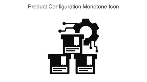 Product Configuration Monotone Icon In Powerpoint Pptx Png And Editable