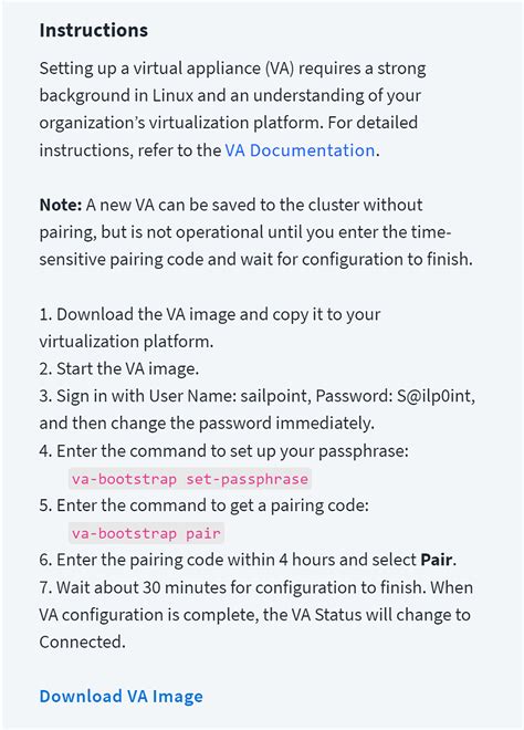 New Va Deployment Bootstrap Command Not Found Isc Discussion And