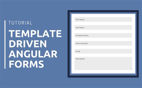 Template Driven Form In Angular