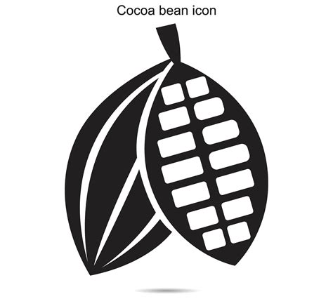 Cocoa Bean Icon 27870181 Vector Art At Vecteezy