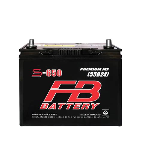 Battery Fb S 650l Maintenance Free Type 12v 50ah Rungseng