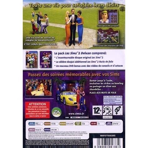Les Sims 2 Deluxe Jeu Pc Dvd Rom Cdiscount Jeux Vidéo