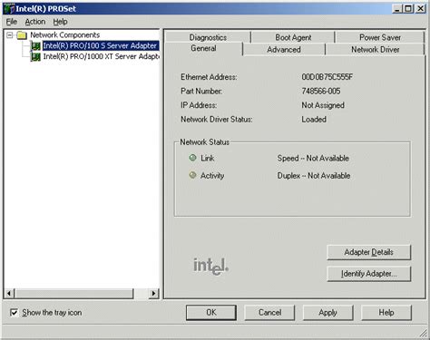 Using Intel® Proset In Windows Intel® Network Adapters User Guide