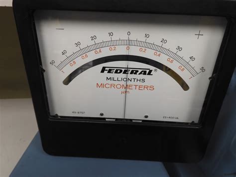 Mahr Federal Model 130B 24 0 4 Gage Block Comparator Calibrator
