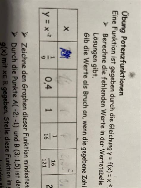 Wie X-Wert berechnen (Potenzfunktion)? (rechnen, Funktion, Mathematiker)