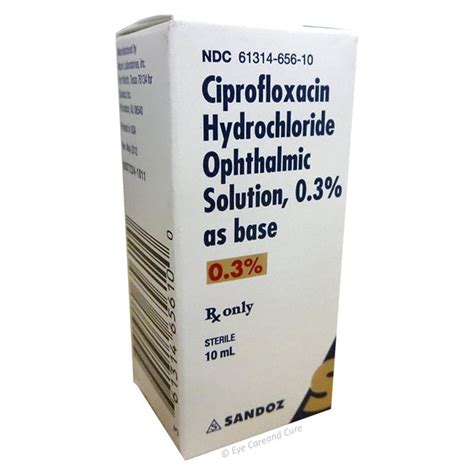 Ciprofloxacin Ophthalmic Solution 0 3 Allivet
